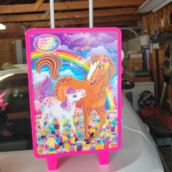 Lisa Frank | Toys | Rare Vintage Lisa Frank Rainbow Chaser Horses Pink ...